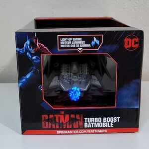DC Comics | Toys | Dc Comics Nib 222 The Batman Turbo Boost Batmobile ...